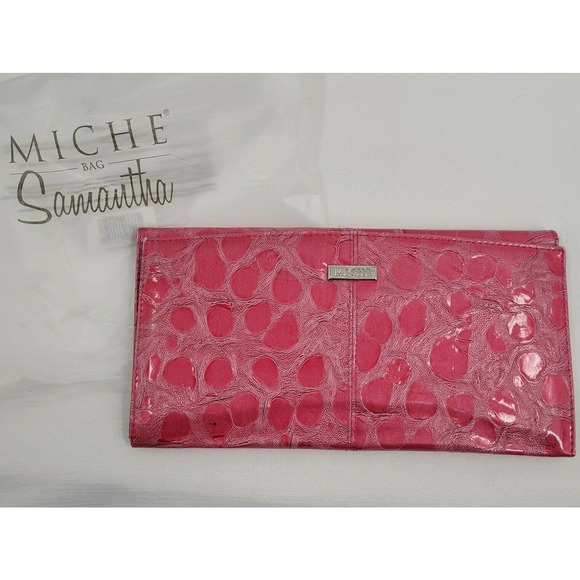 Miche | Bags | Miche Bag Samantha Shell Pink Faux Leather Flaw | Poshmark